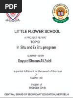 Seshachalam Biosphere Reserve Overview | PDF