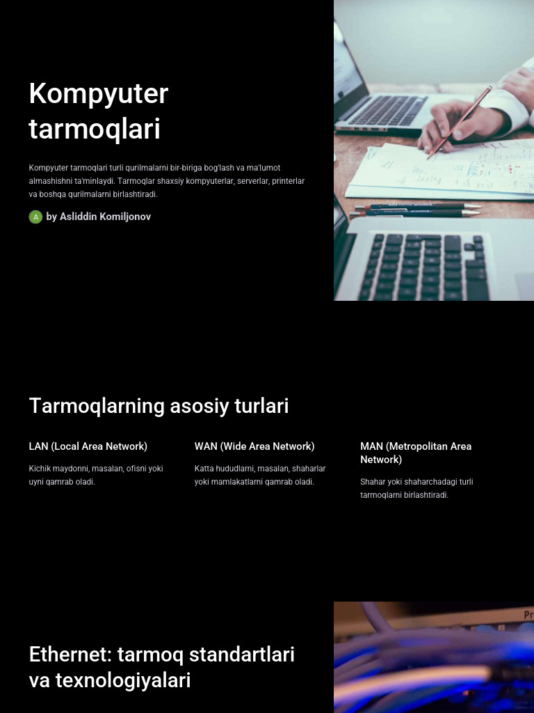 Kompyuter Tarmoqlari | PDF