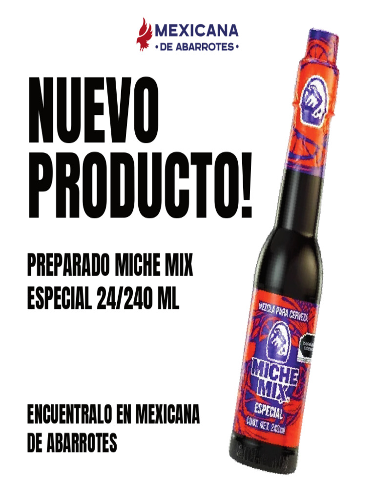 Nuevos productos Miche Mix en Mexicana | PDF