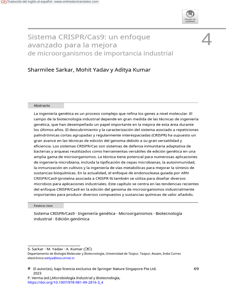 Páginas Desdeindustrial Microbiology and Biotechnology - Emerging ...