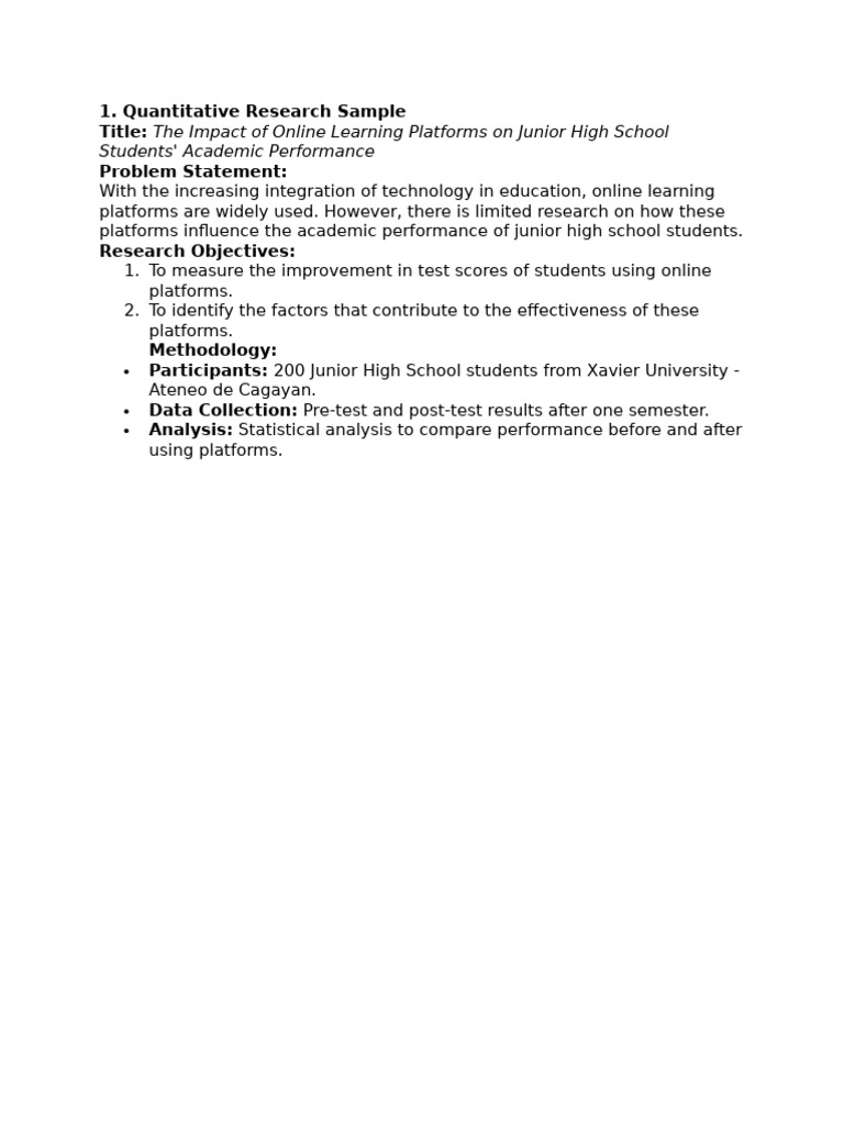 Research Sample 1 | PDF