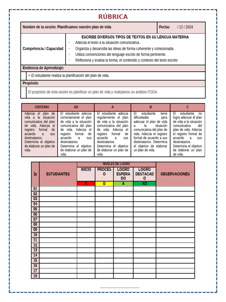 Unidad 8 - Ins - Eval - Sem 3a - Comu 2° | PDF | Aprendizaje | Cognición