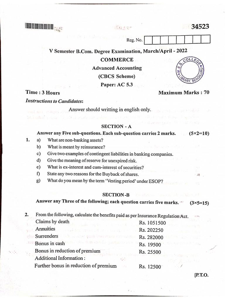 Advanced Accounting | PDF