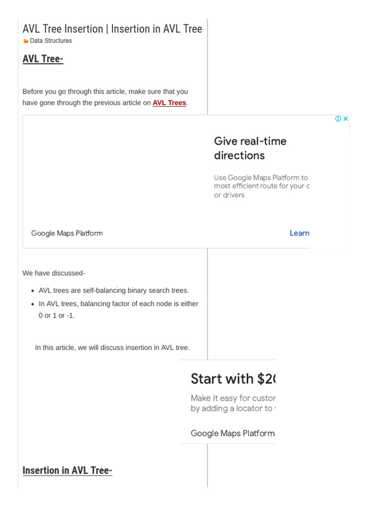 avl eXAMPLE | PDF | Algorithms And Data Structures