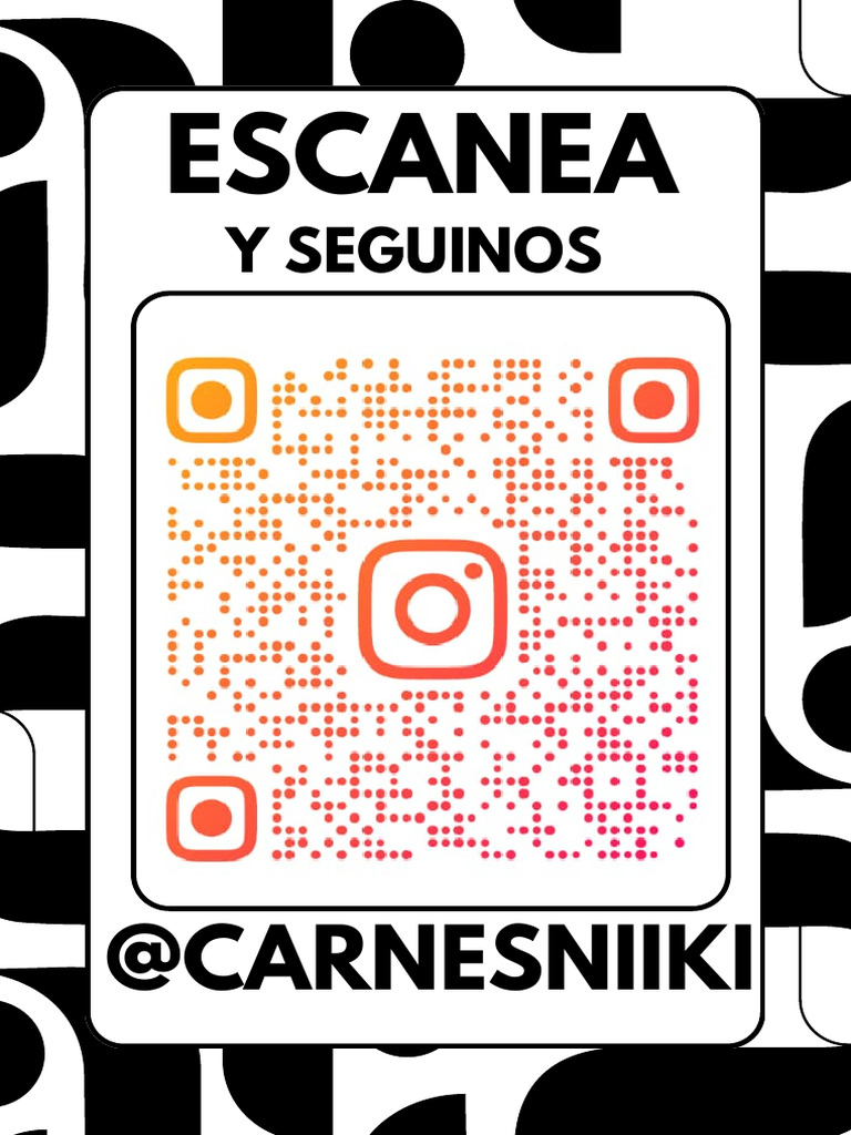 Black and White Simple QR Code Flyer | PDF