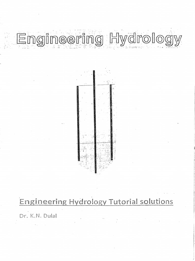 Engineering Hydrology | PDF