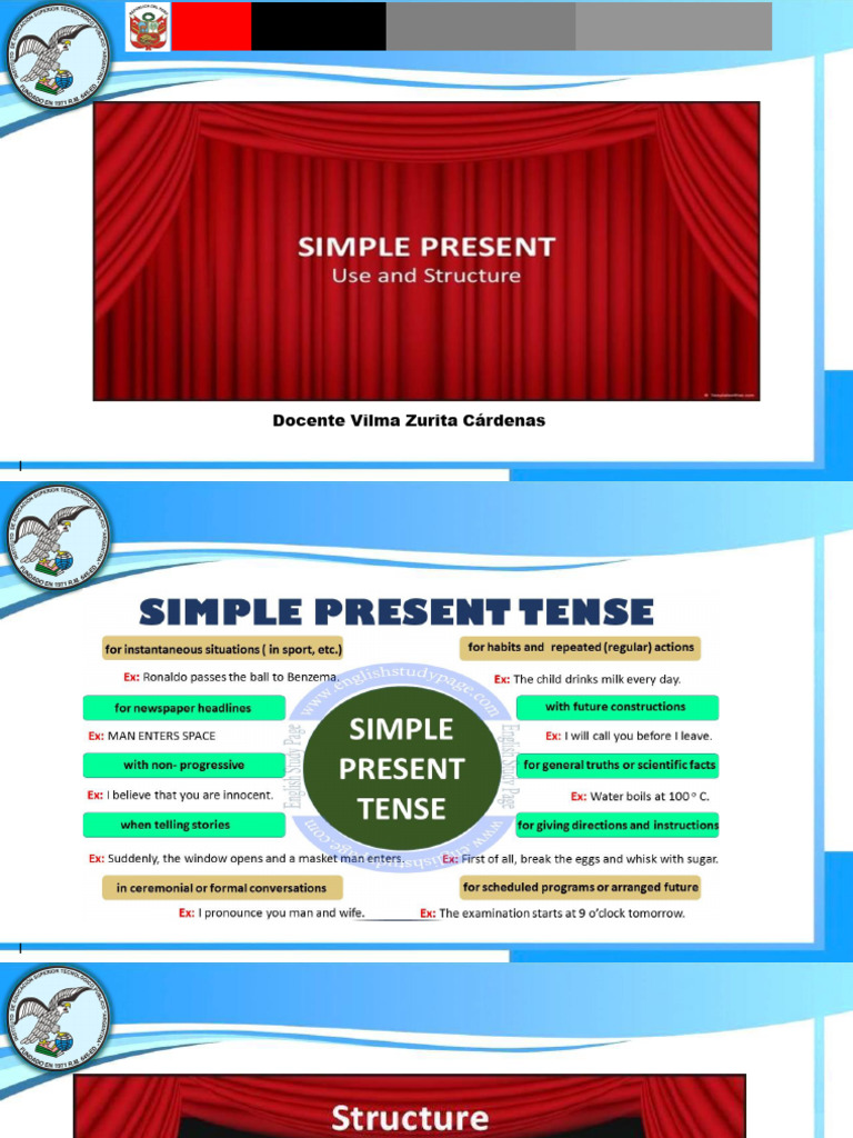 Simple Present Tense | PDF