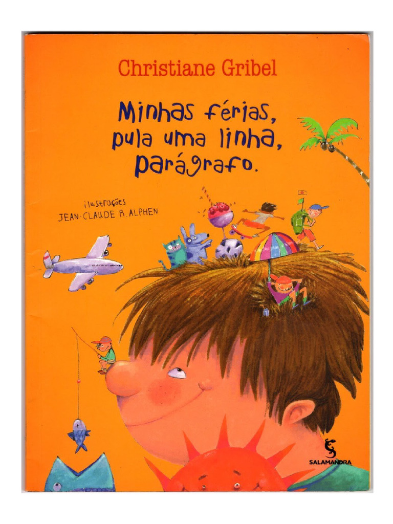 Livro - Minhas Férias, Pula Uma Linha, Parágrafo | PDF