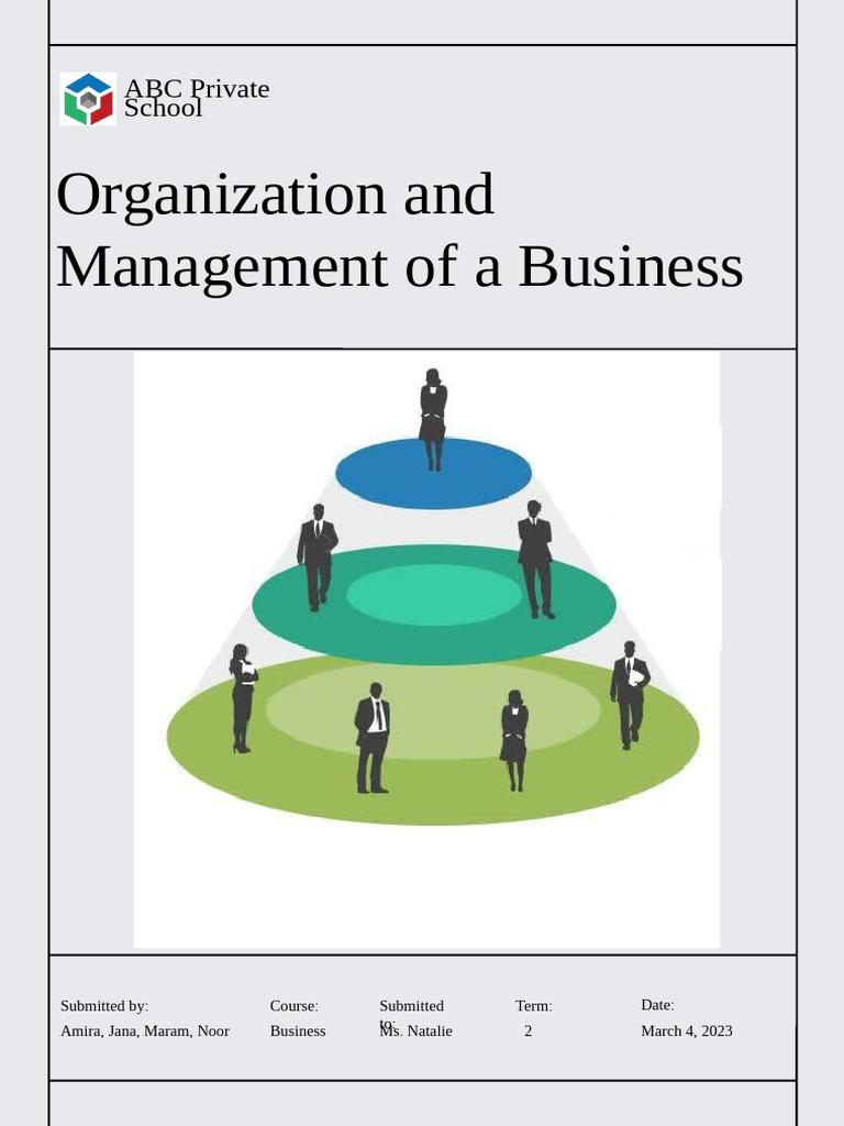 Business Report | PDF | Communication | Organizational Structure