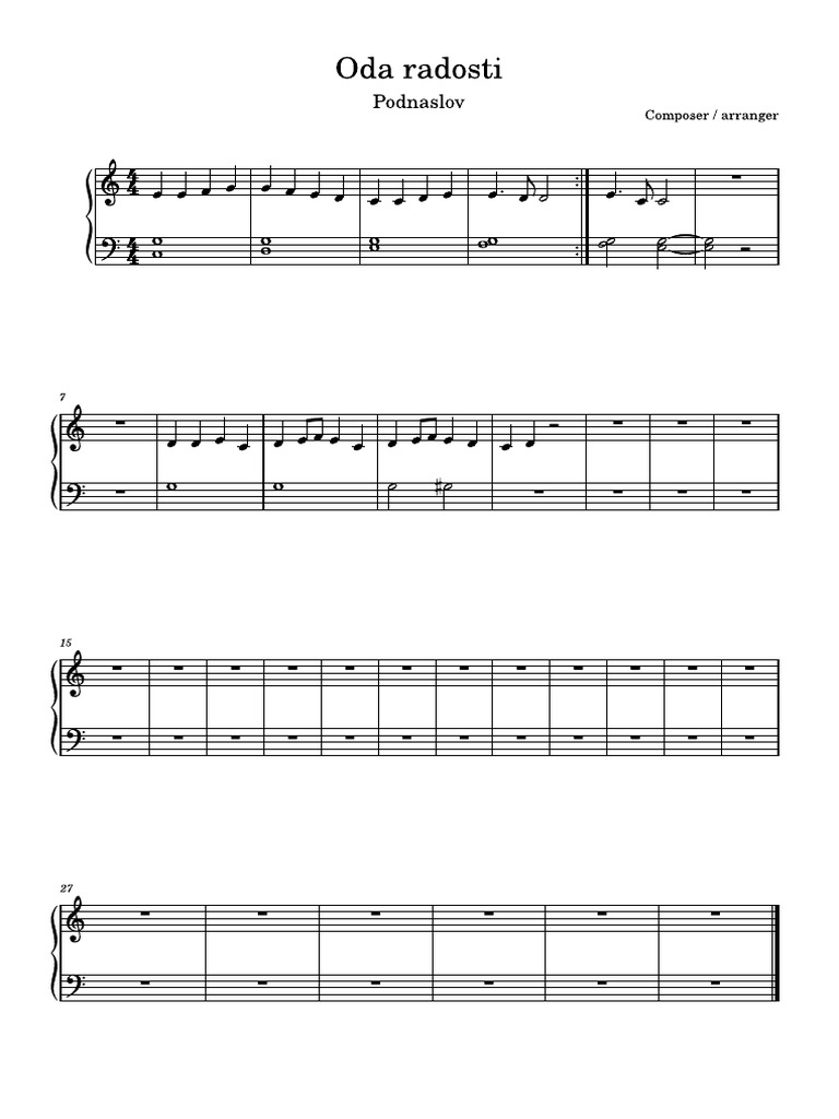 Oda Radosti | PDF