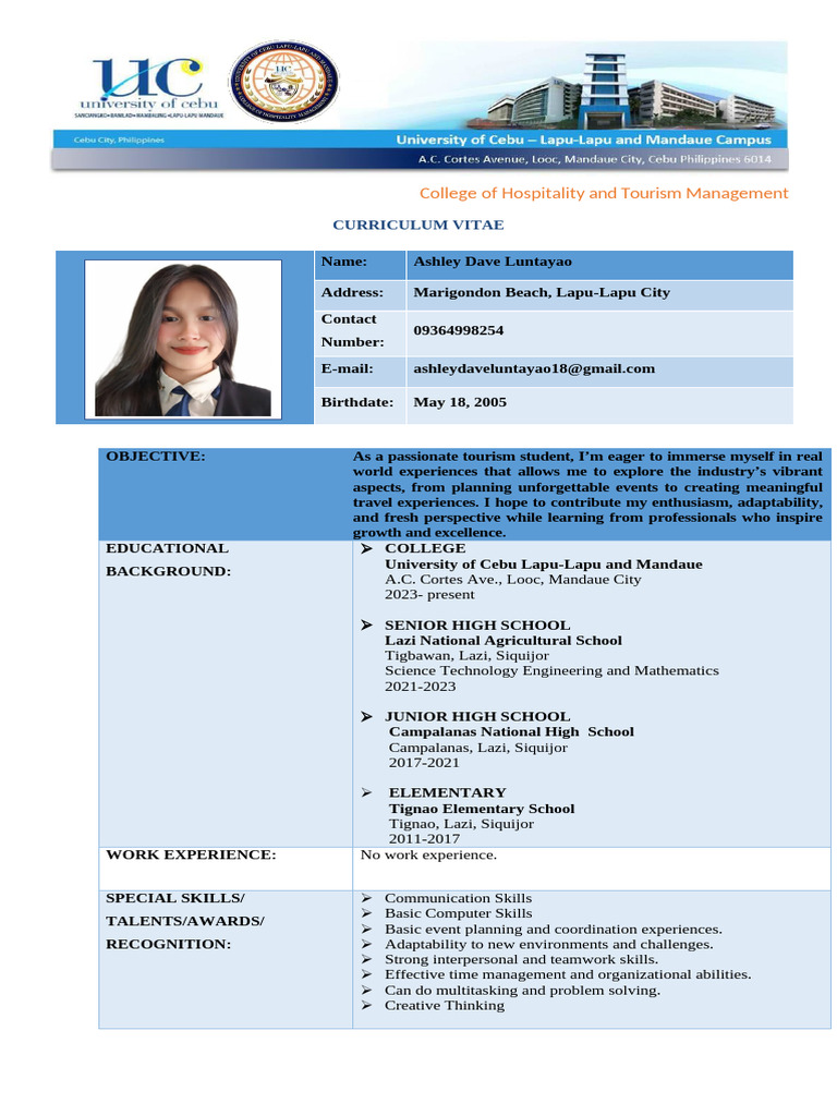 ojt resume | PDF | Cognition | Learning