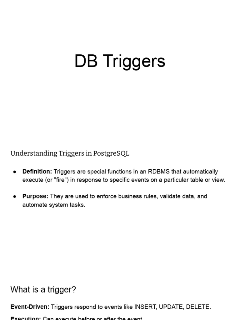 DB Triggers-Transactions-etc | PDF | Database Transaction | Databases