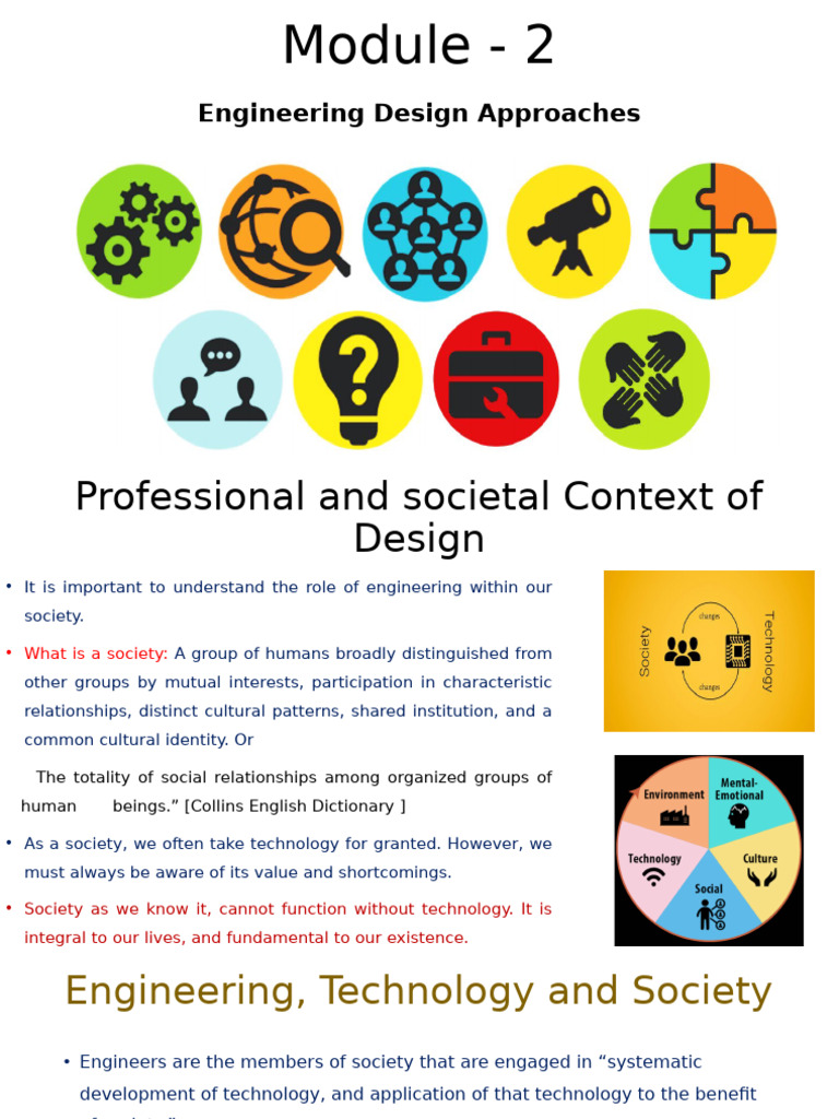 Engineering Design and Modeling Module 2 | PDF | Usability ...