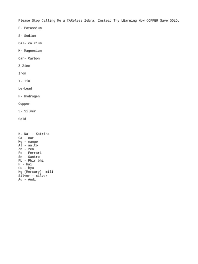 Reactivity Series | PDF
