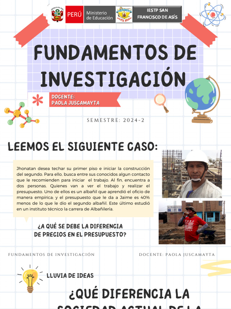 S2-Fundam. Invest. | PDF | Sociedad | Conocimiento