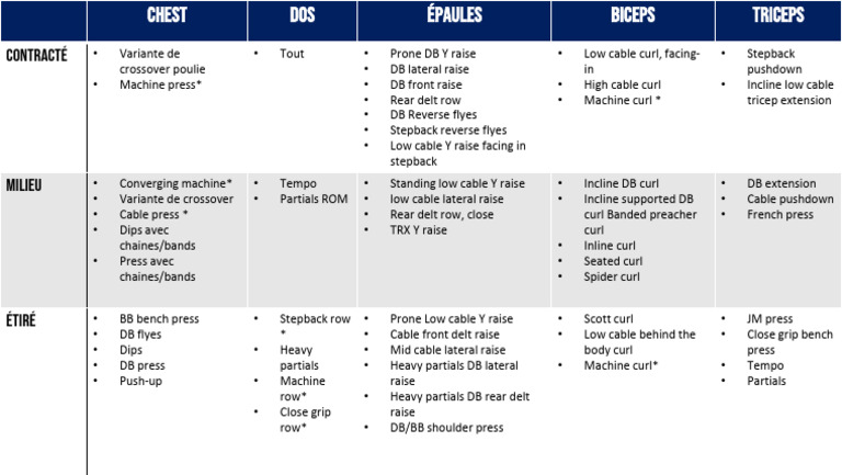 Programmation Et Periodisation Niveau 2 2023 91 | PDF | Joints | Musculoskeletal System
