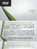 Structure of MIS | PDF | Management Information System | Software
