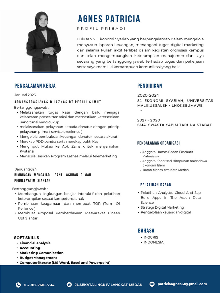 CV Agnes Patricia | PDF