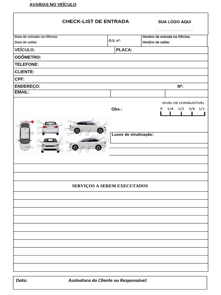 OS_de_ENTRADA_CHECKLIST (1) | PDF