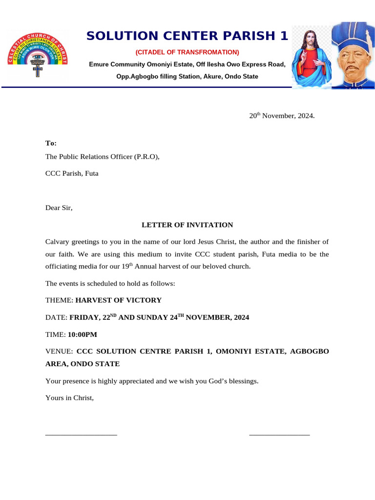 Ccc Letter Headed | PDF