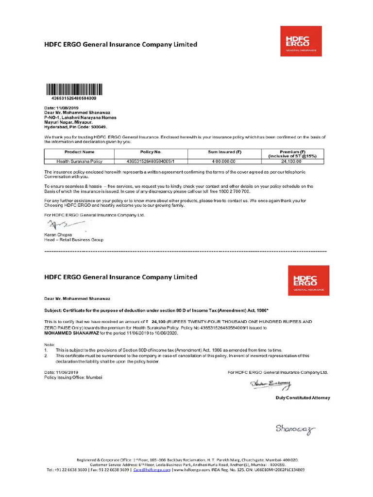 Insurance | PDF