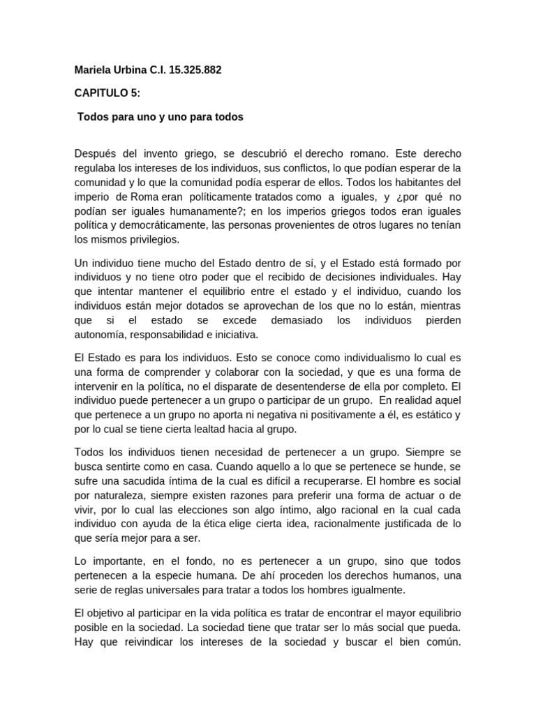 CAPITULO5,6,7,8 | PDF | Sociedad | Humano