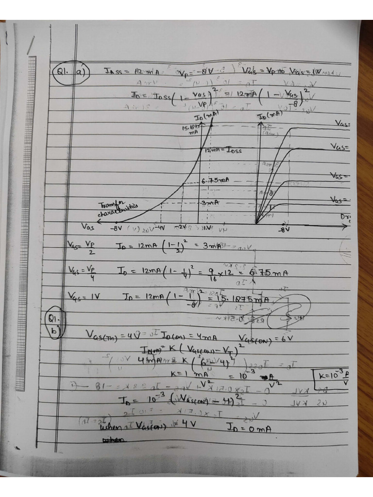 EDC End sem solutions | PDF