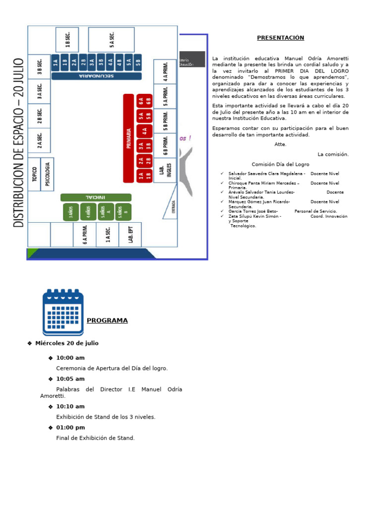Programa Dia Del Logro | PDF