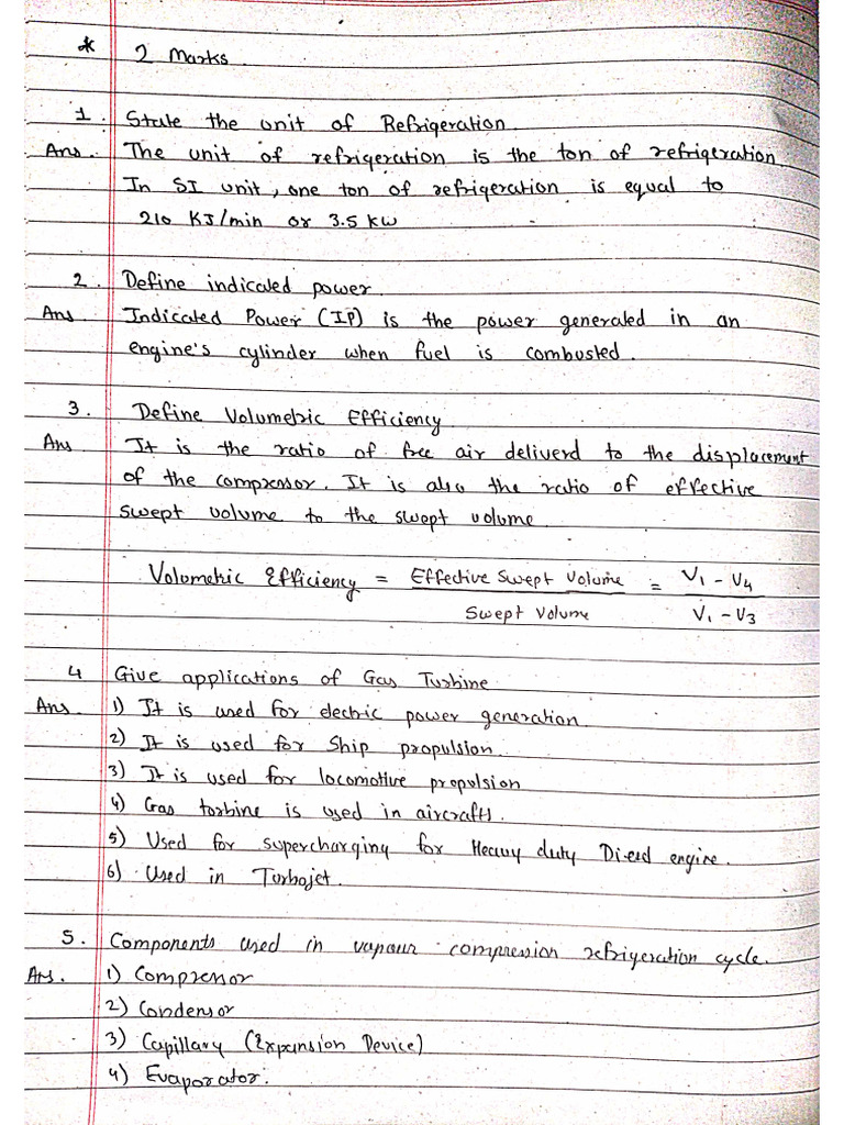 Per 2 Marks Ans | PDF