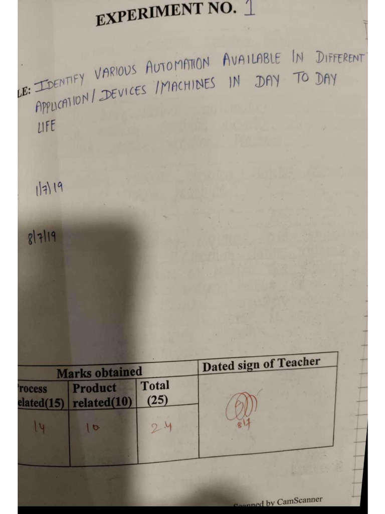 IAU Expt. No. 1 | PDF