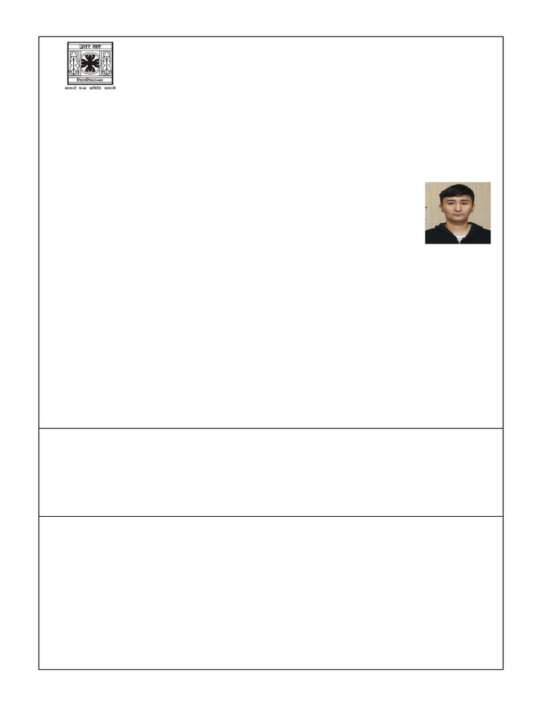 Anish Pradhan 6th Sem Fee Receipt | PDF