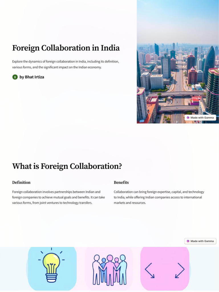 Foreign-Collaboration-in-India | PDF | Patent | License
