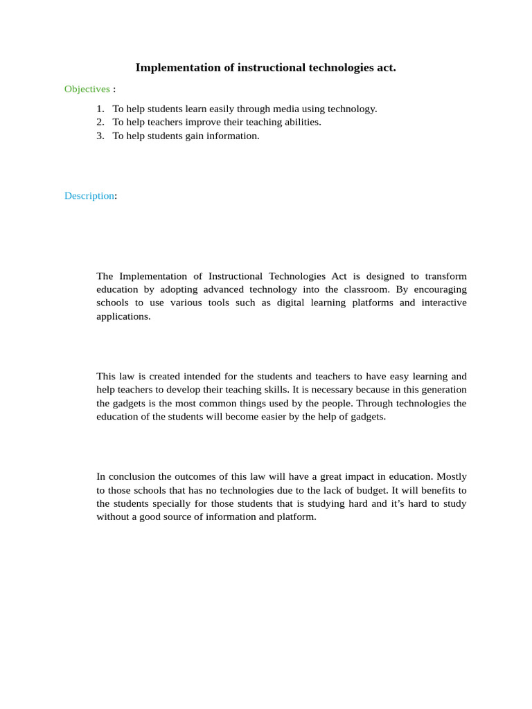 Document (7) | PDF | Educational Technology | The Arts