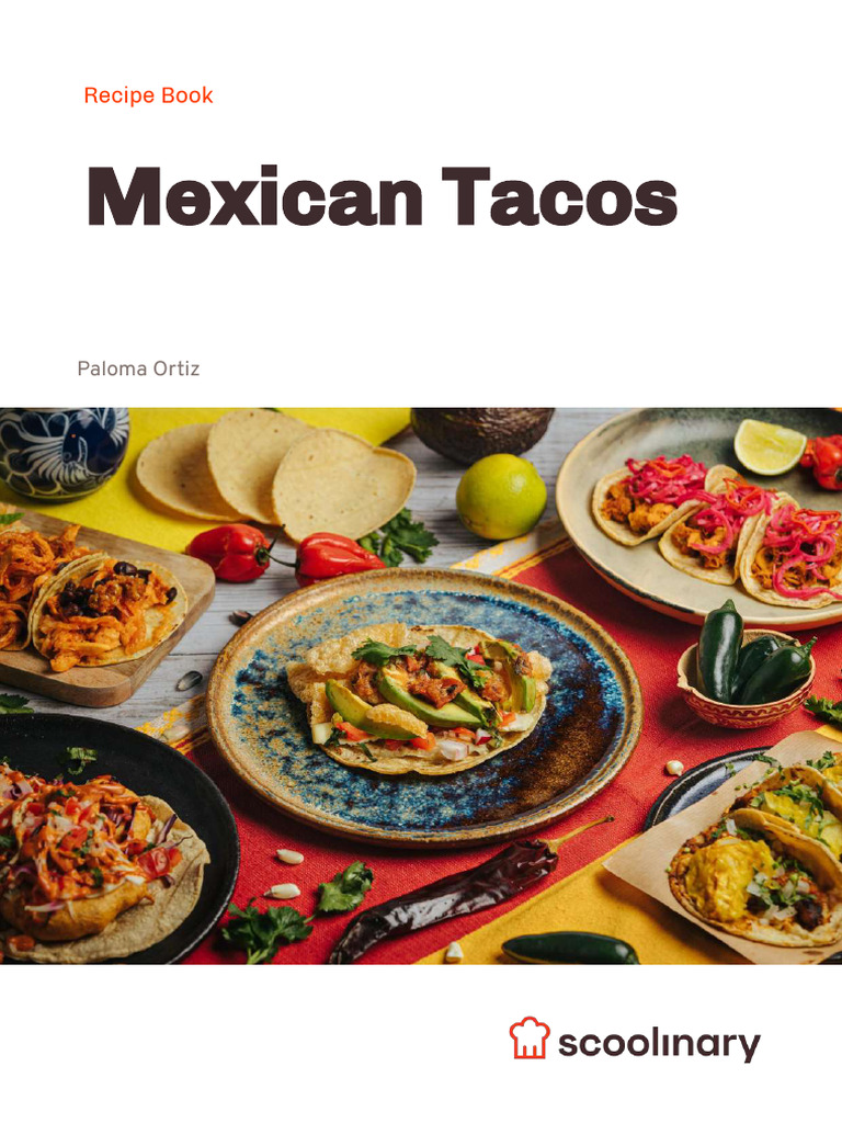 Comprehensive Taco Recipe Guide | PDF | Taco | Mexican Cuisine