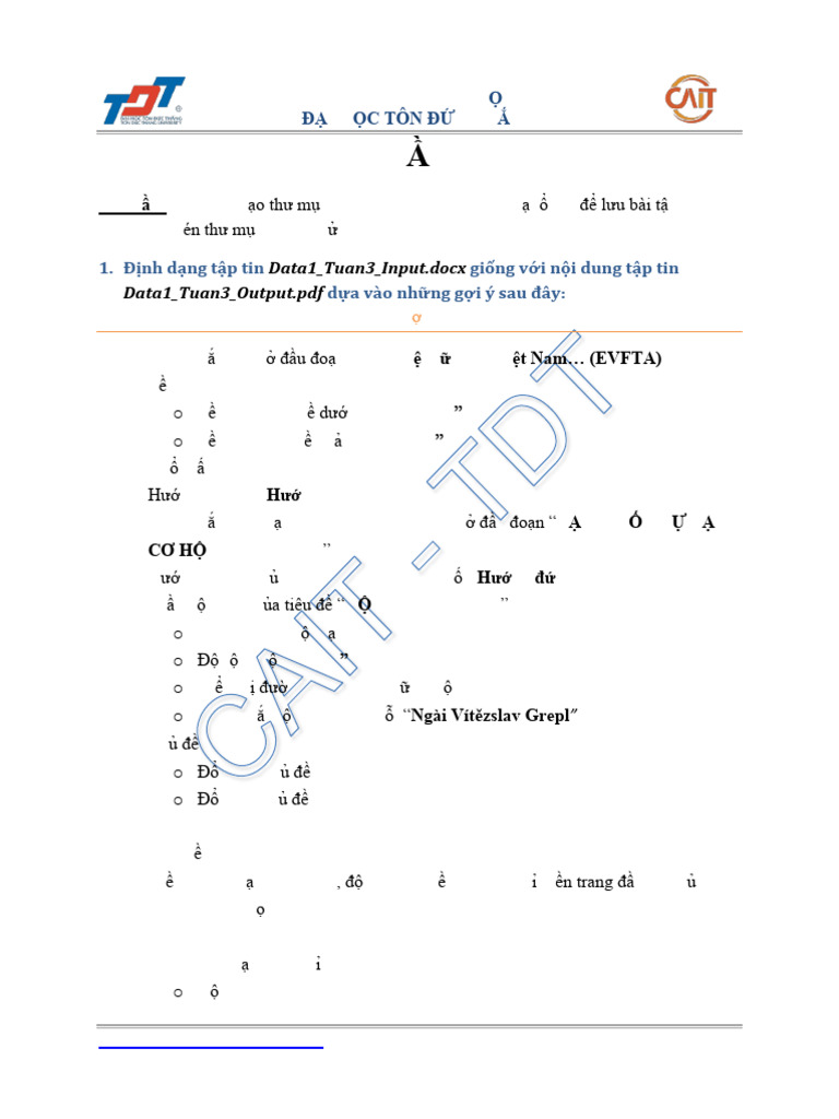 CLC BTTL Word Tuan3 | PDF