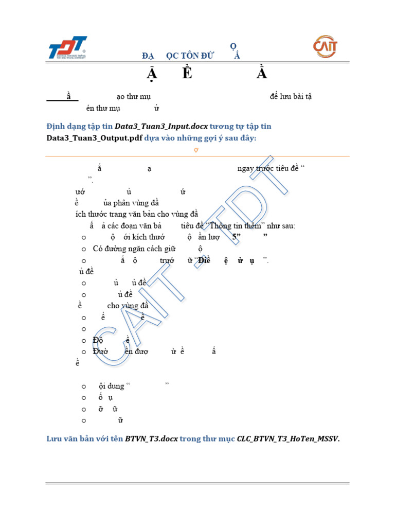 CLC BTVN Word Tuan3 | PDF