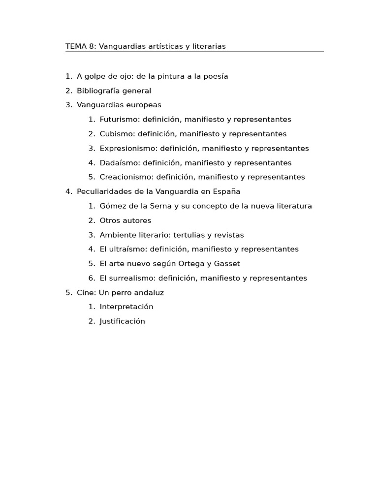 TEMA 8.Guion (1) | PDF