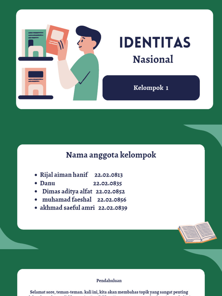 PRESENTASI Identitas nasional pkn | PDF