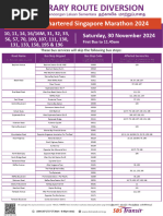 SCR Routes On A Spreadsheet | PDF