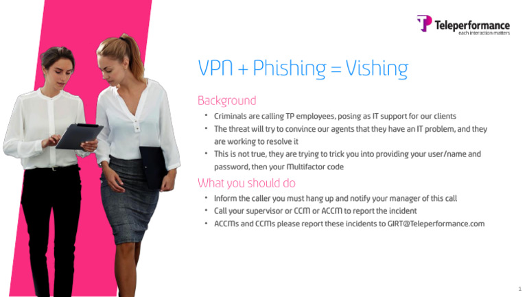 Vishing Global Message v2 | PDF