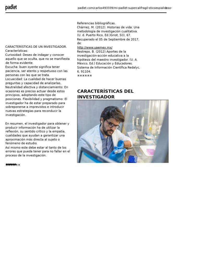 Investigador | PDF