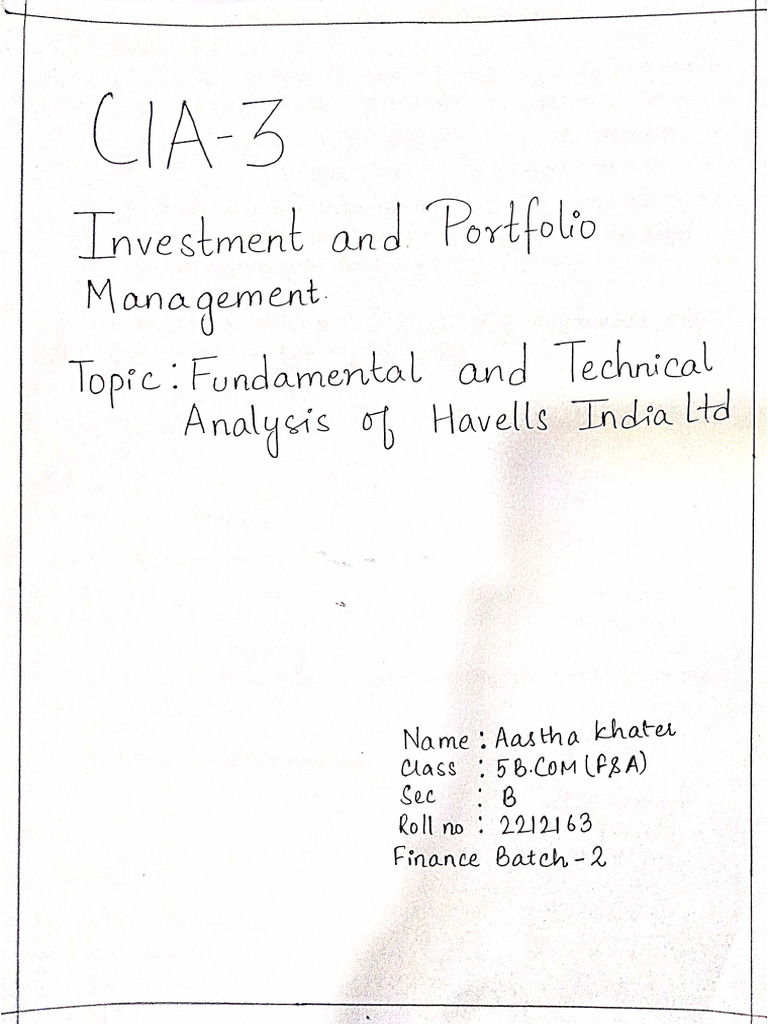 Iapm | PDF