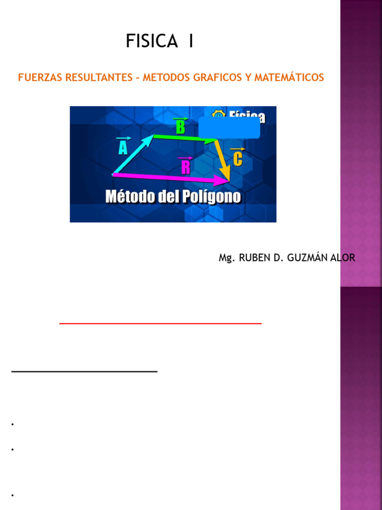 C 3 Metodo Del Poligono y Componentes Rectangulares 2023 | PDF | Vector ...