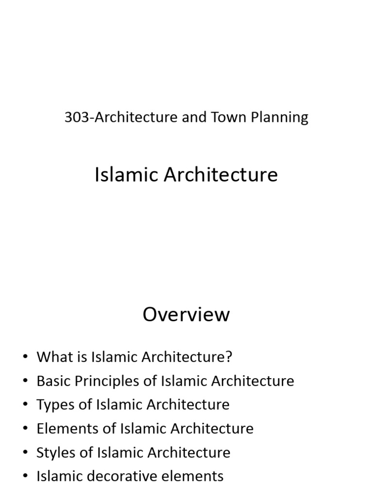 Lecture 15 IslamicArchitecture | PDF | Mosque | Dome