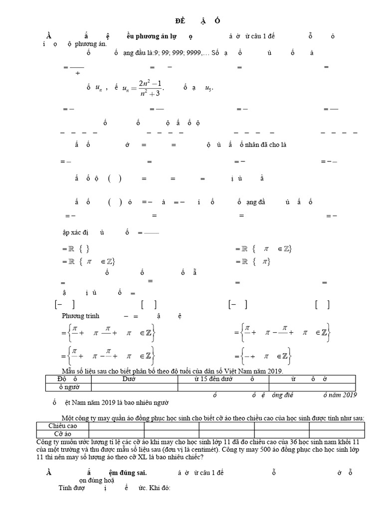 Đề 1 GK1 11 | PDF