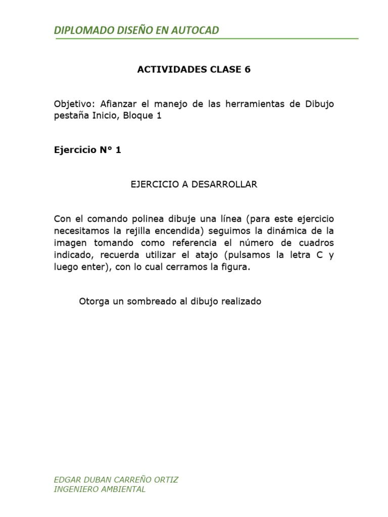 Actividades Clase N 6 - Ejer 1 | PDF