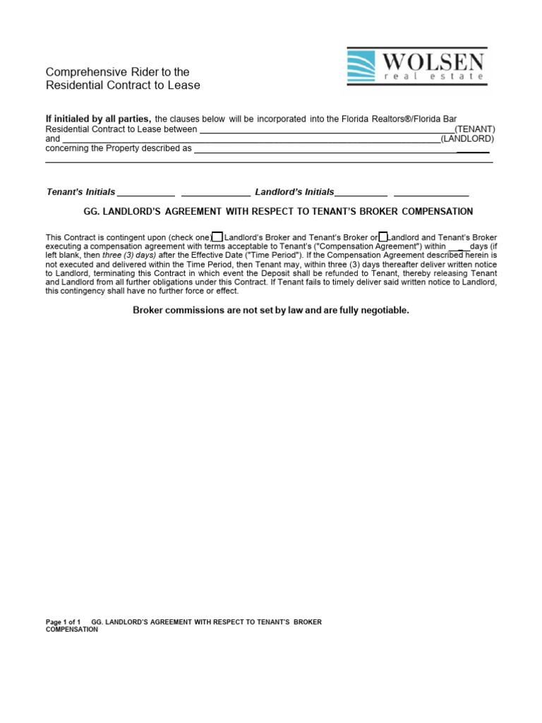 Form GG (Version cONTRACT TO lEASE) (Version 1) | PDF