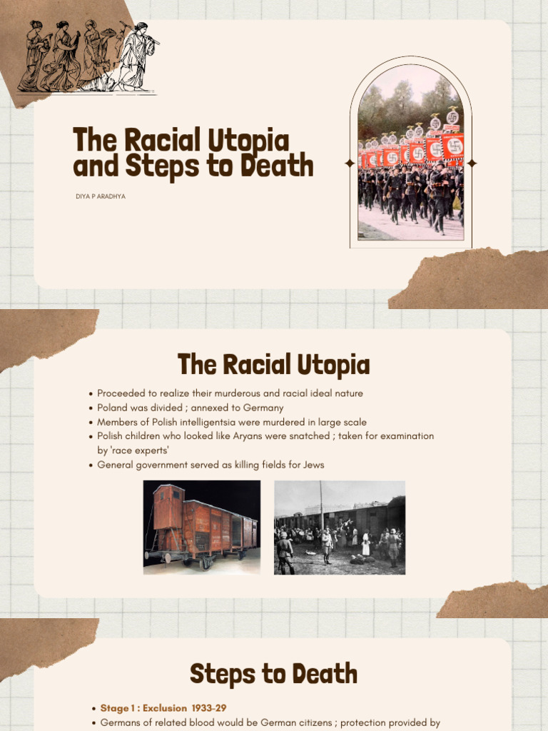 The Racial Utopia and Steps To Death | PDF