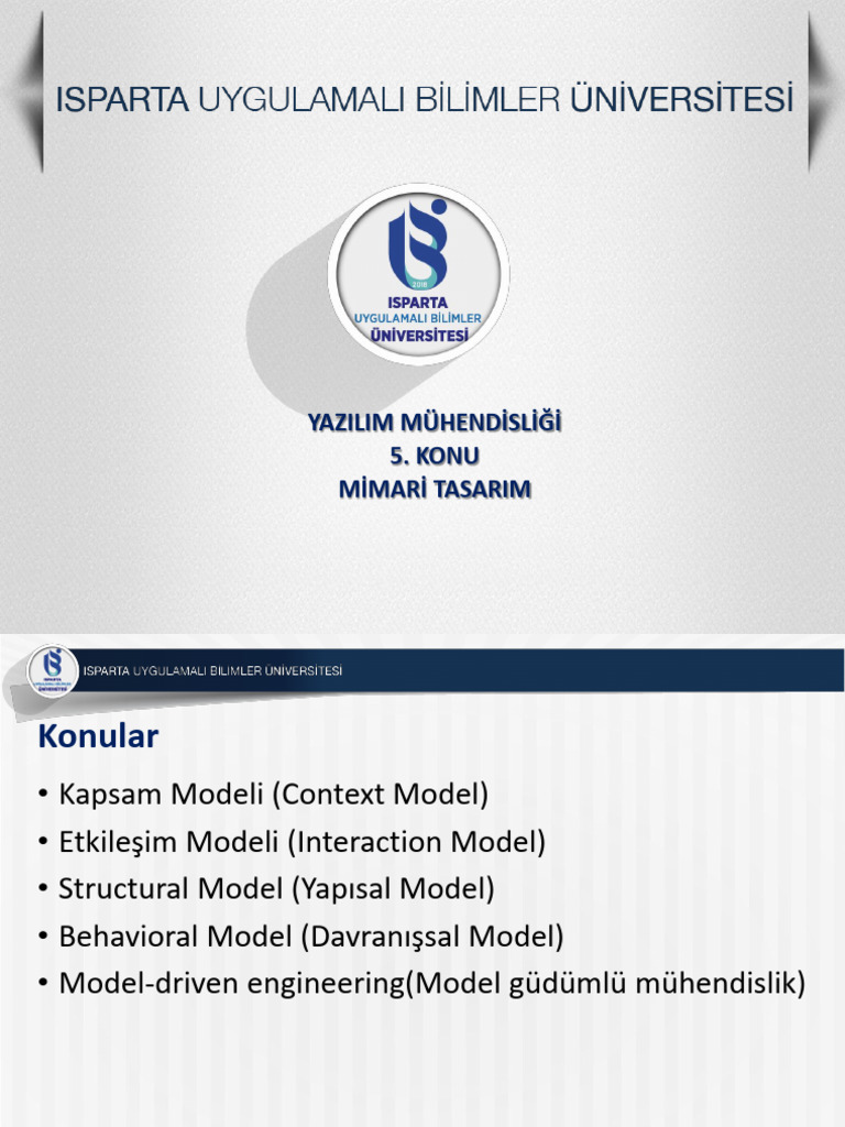 Yazilim Muh Bolum 5 | PDF