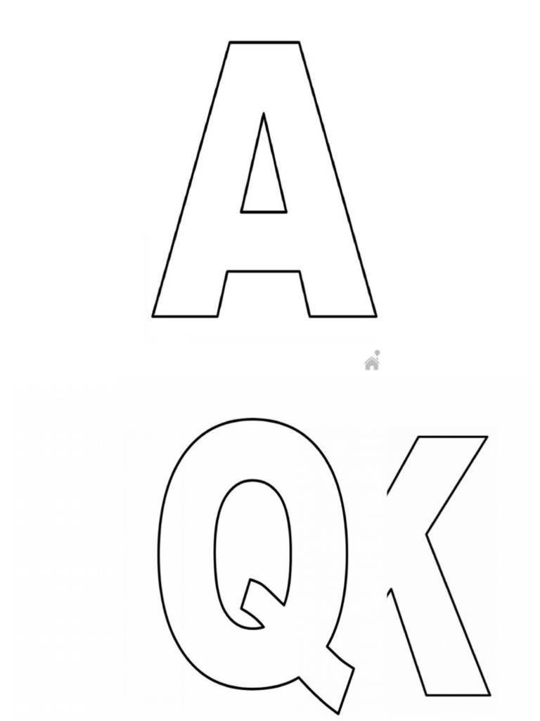 Letras para Moldes | PDF